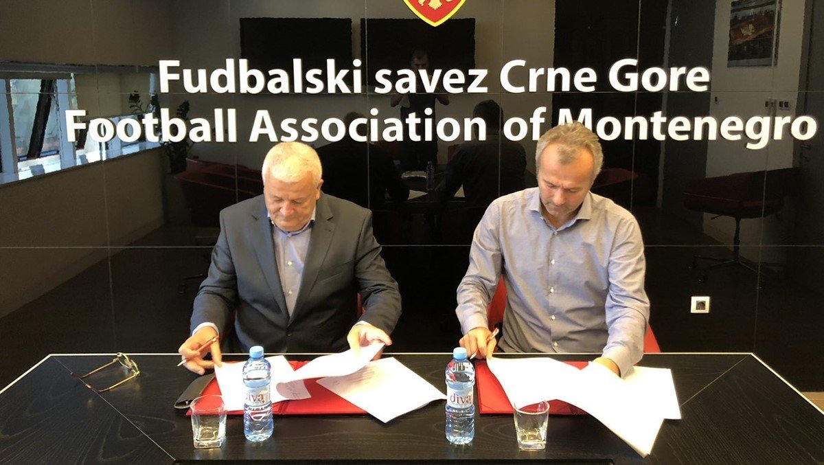 FSCG potpisao ugovor sa kompanijom "EKO PER" • CG-Fudbal