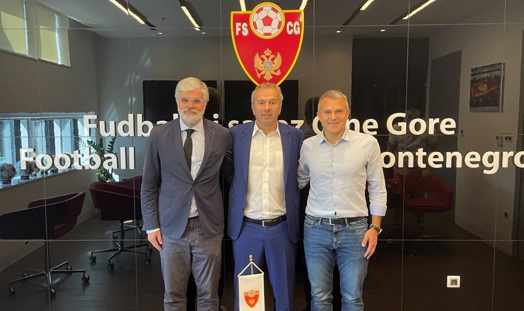 Asanović i Dolja posjetili FSCG • CG-Fudbal